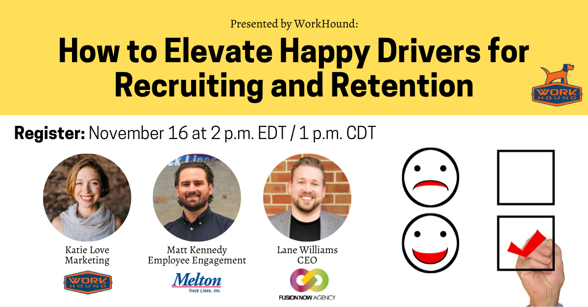 How to Elevate Happy Drivers for Recruiting and Retention